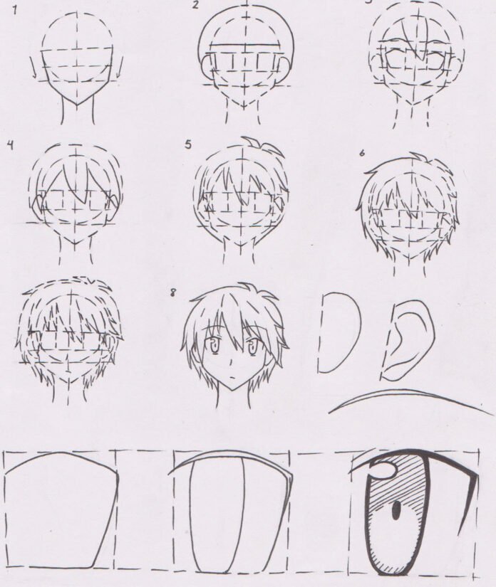 How To Draw Anime Characters - Easiest Method Ever